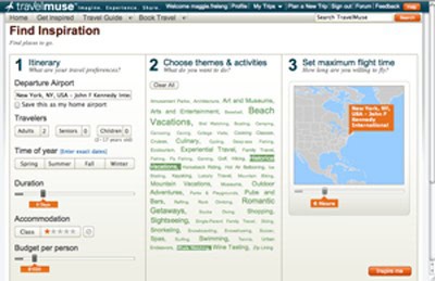 TravelMuse: Inspiring, Enjoyable Trip Planning